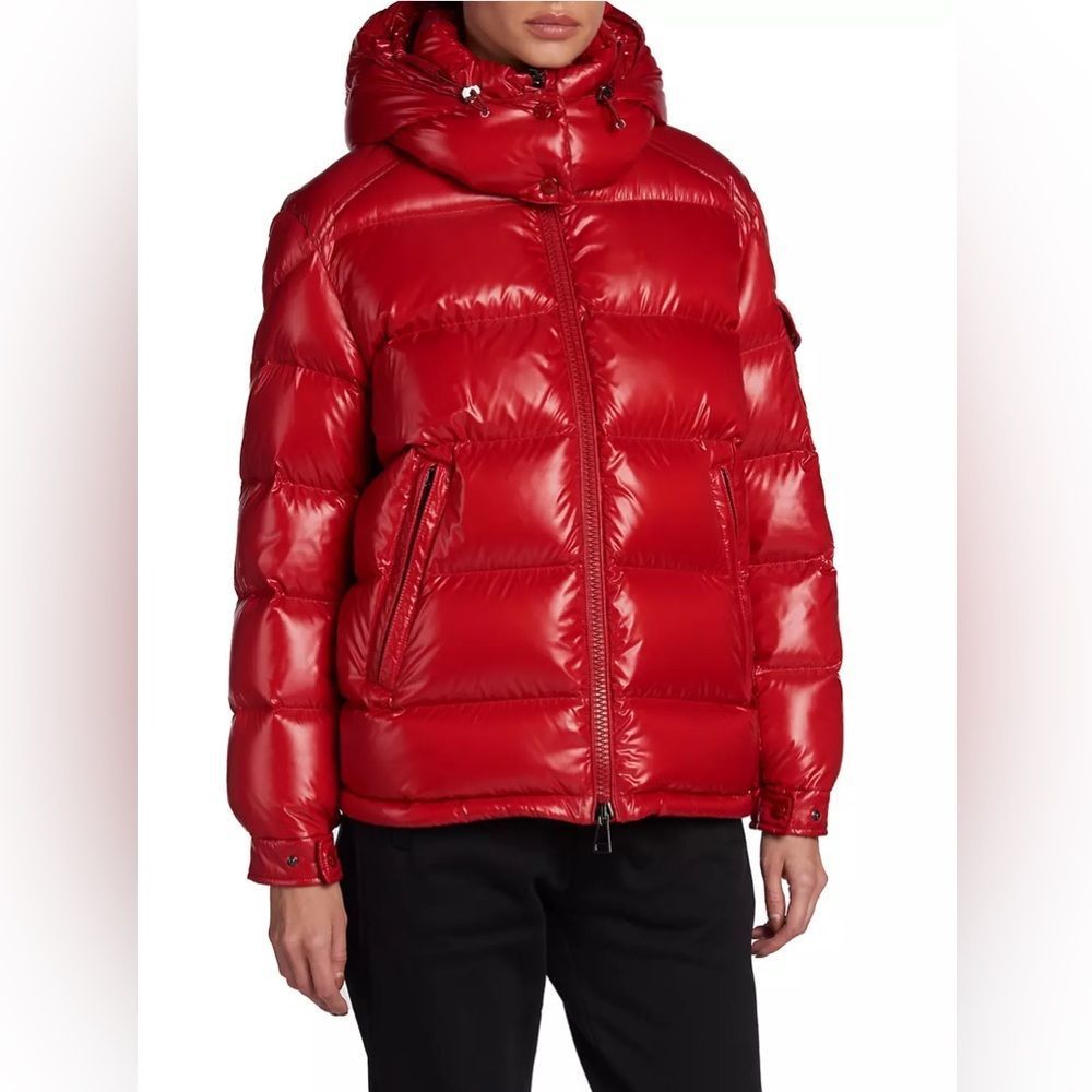 Moncler Maire Quilted Down Puffer Jacket In Red Size … - Gem